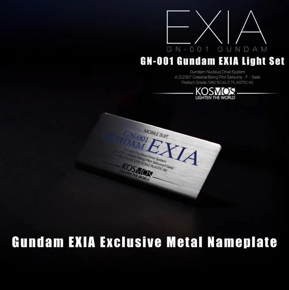 KOSMOS PG EXIA LED Kit | RGB Lighting for Bandai 1/60 GN-001 – Takara ...