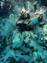 Custom Underwater Gundam Scene Decorations - Takara Model Studio