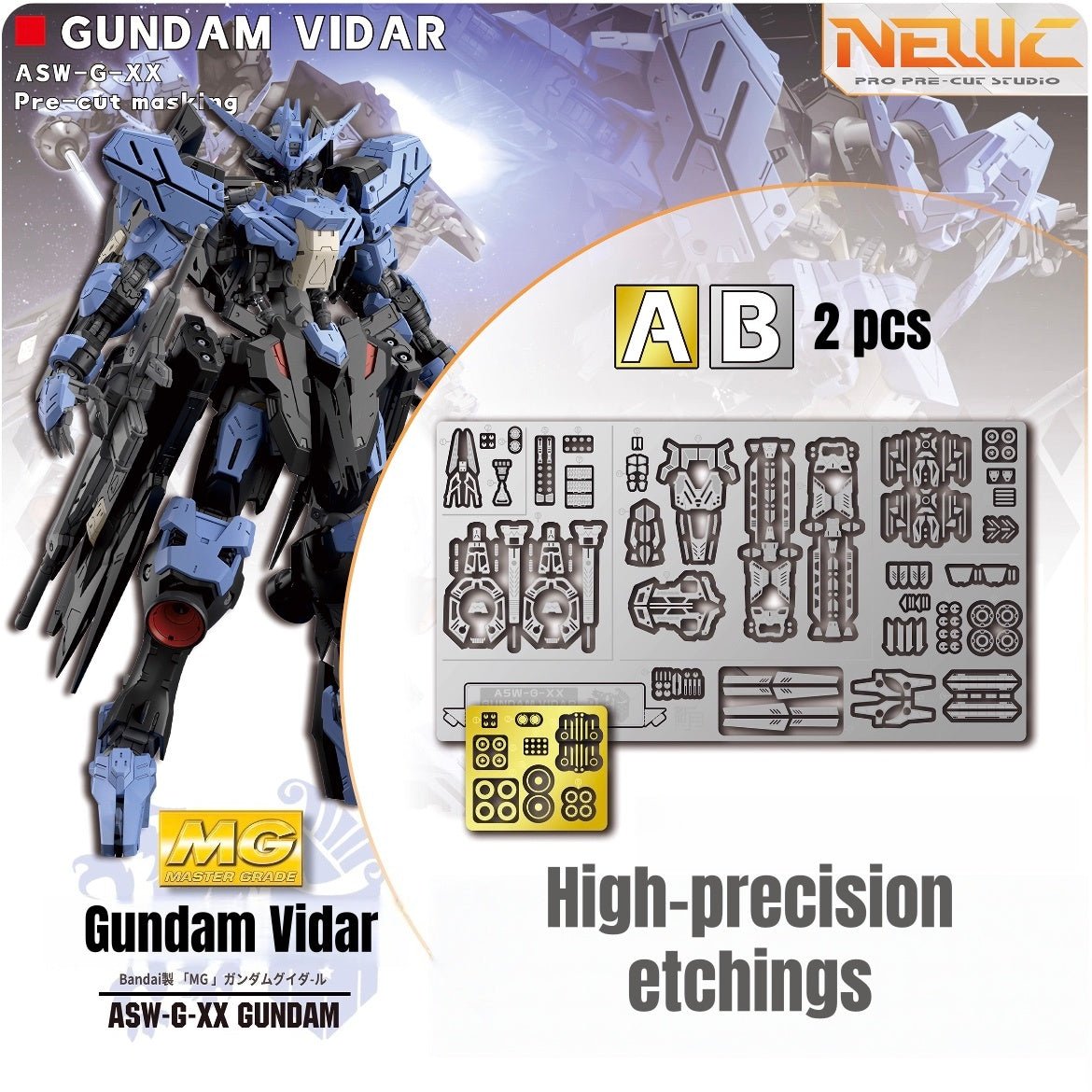 Pre-Cut Masking Paper & Photo Etch Parts for Gunpla | Takara Model Studio