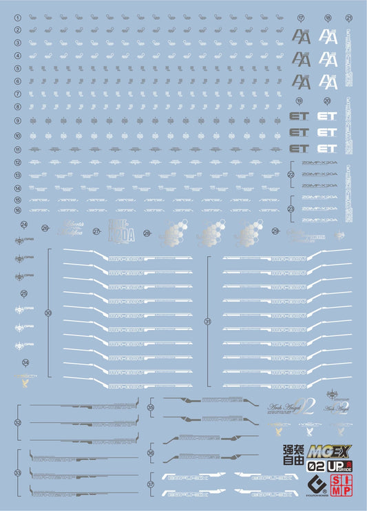 Premium Gundam Decals for 1/100 Gunpla Models – Takara Model Studio