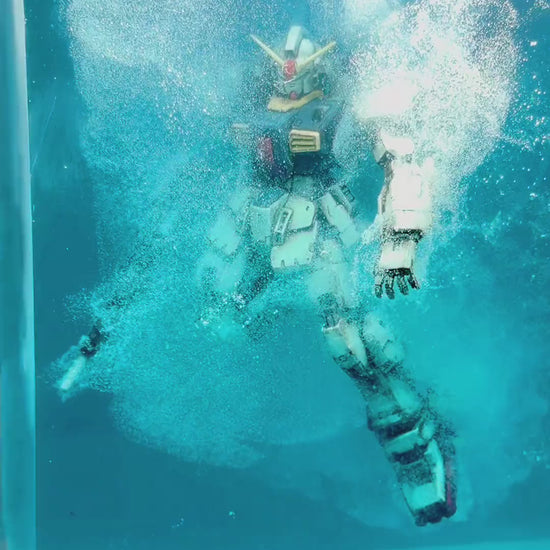 Custom Underwater Gundam Scene Decorations - Takara Model Studio