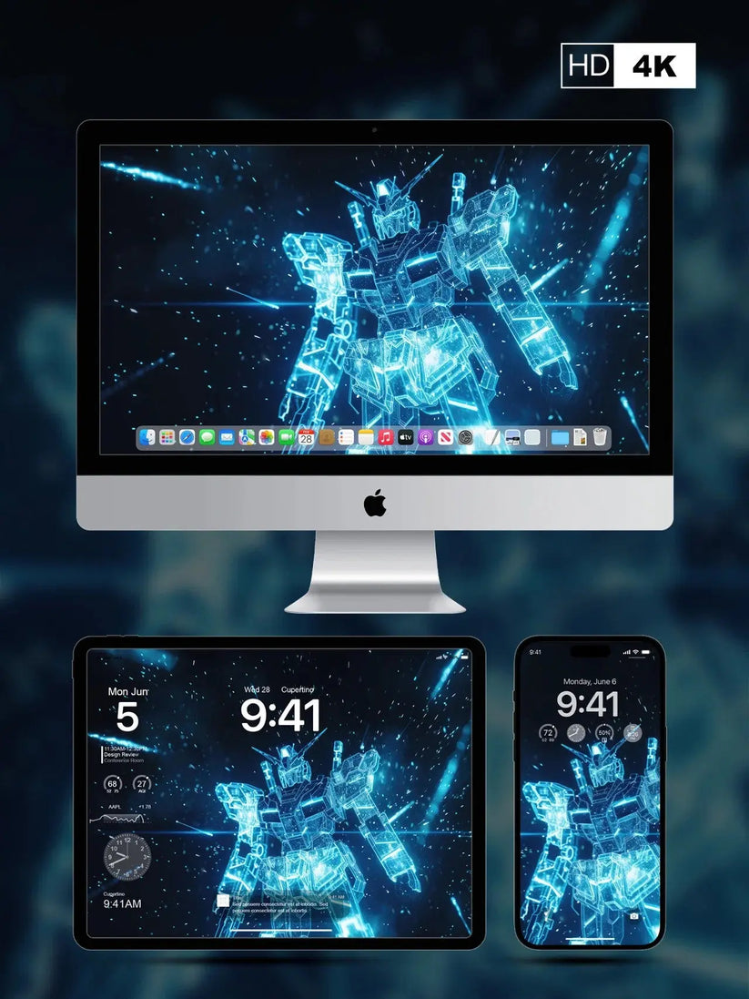 4K Gundam Wallpaper Set - Transform Your Devices Now! – Takara Model Studio