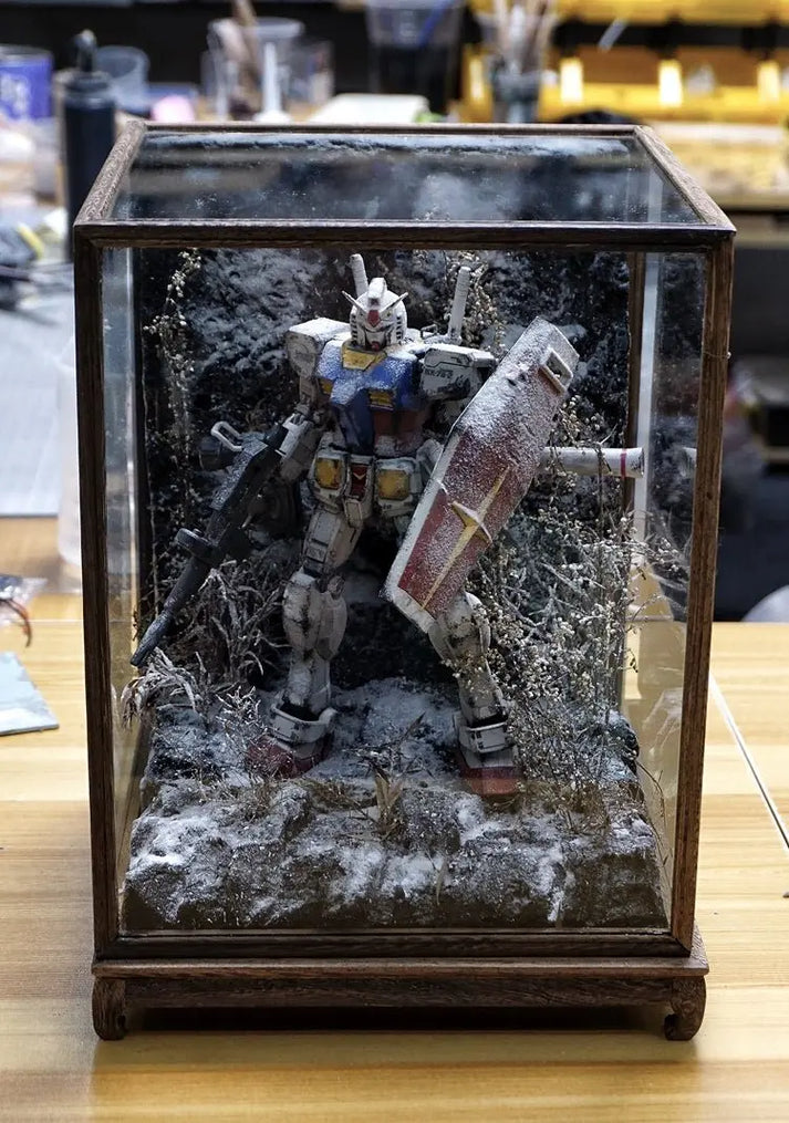 Customized RX-78-2 Gundam scene decorative ornaments - Takara Model ...