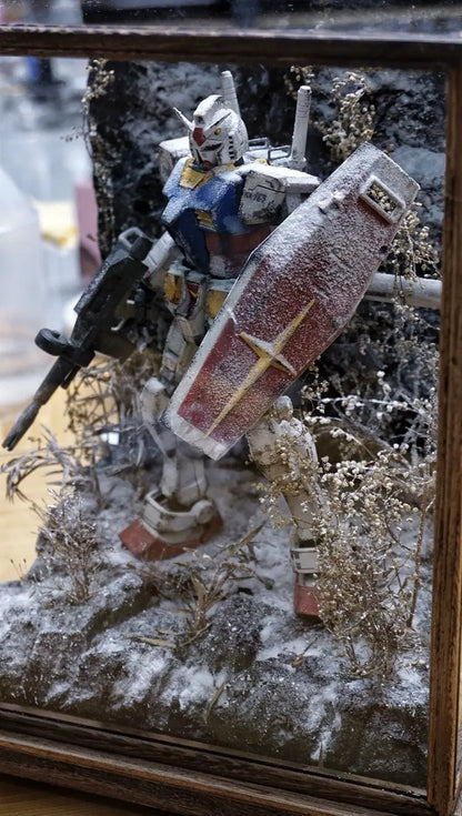 Customized RX-78-2 Gundam scene decorative ornaments - Takara Model ...